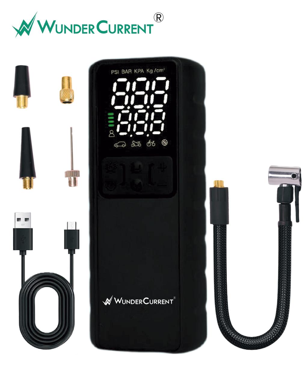 Wundercurrent Air Tank Tyre Inflator & Power Bank - WunderCurrent